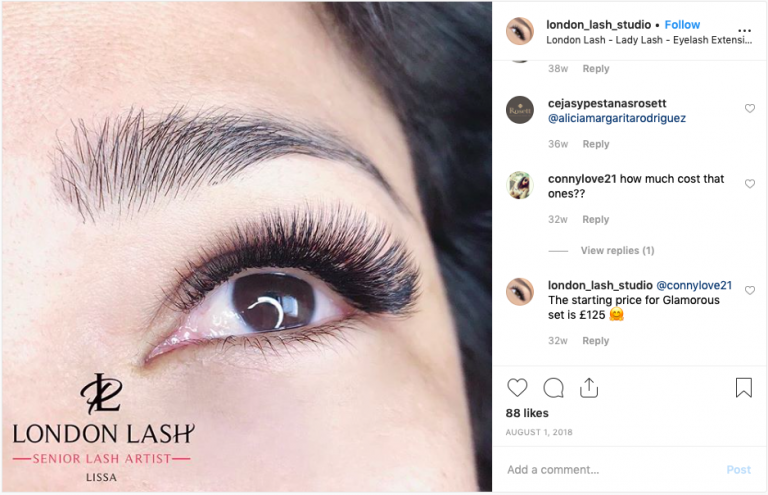 Get luscious lashes with 6 of London’s fabulous boutiques